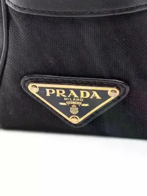 Prada Logo Jacquard Shoulder Bag
