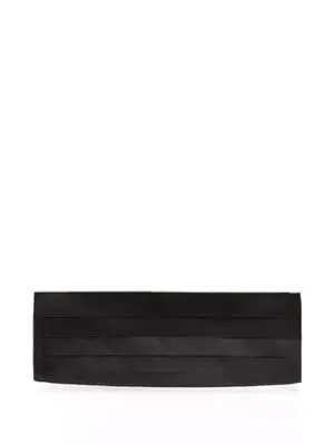 Pal Zileri Pleated Cummerbund - Black