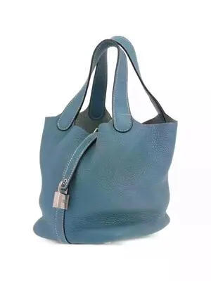 Hermès 2009 Picotin 18 Handbag - Blue