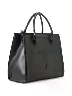 Iceberg Logo-embossed Tote Bag