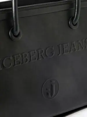 Iceberg Logo-embossed Tote Bag