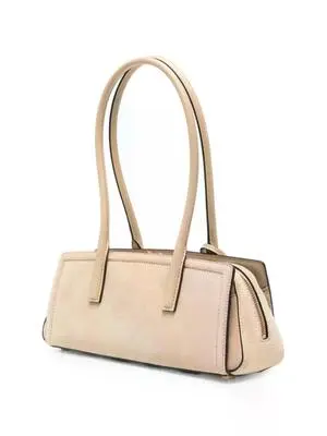 Michael Kors Laila Logo-plaque Shoulder Bag - Neutrals