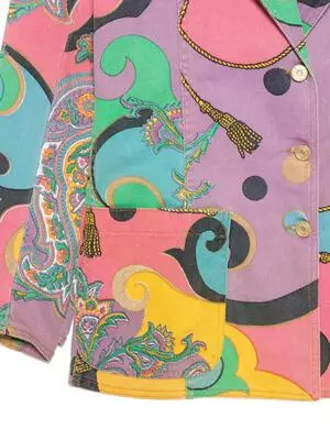 Roberto Cavalli 2000s Paisley-print Jacket