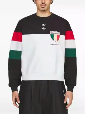 WILLY CHAVARRIA Colour-block Sweatshirt With Embroidered Logo