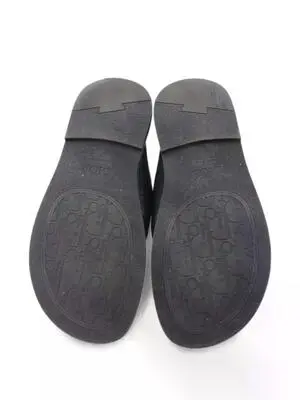 Dior 2000s Alias Oblique Leather Sandals