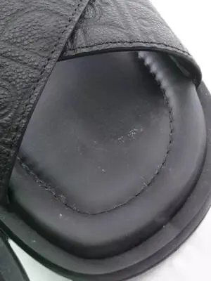 Dior 2000s Alias Oblique Leather Sandals