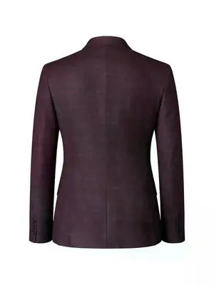 Pal Zileri Check-pattern Notched-lapel Blazer