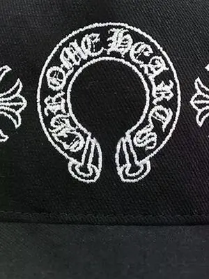 Chrome Hearts Horseshoe-embroidered Baseball Hat