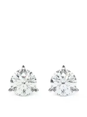 DIAMOND ESSENTIALS Lab-grown Diamond Earrings - Silver