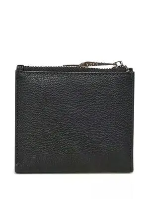 BIASIA Logo-plaque Zip-fastening Wallet - Black