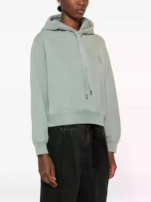 MARANT ETOILE Salmy Logo-embroidered Drawstring Hoodie