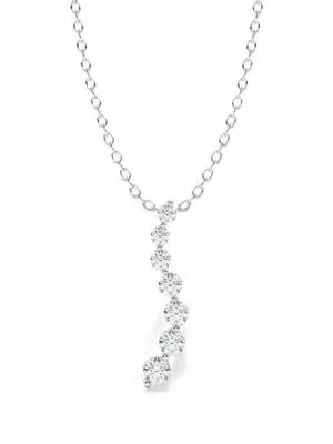 DIAMOND ESSENTIALS White Gold Diamond Necklace