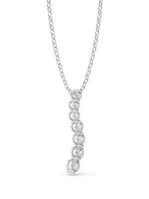 DIAMOND ESSENTIALS White Gold Diamond Necklace