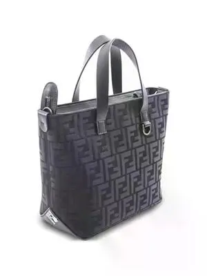 Fendi Ff Logo Tote Bag