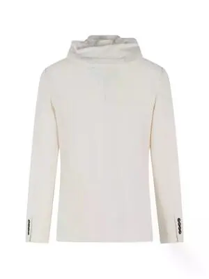 Eleventy Hooded Single-breasted Jacket