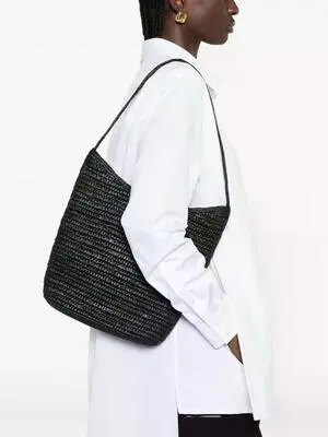 THE ROW Alma Woven Shoulder Bag