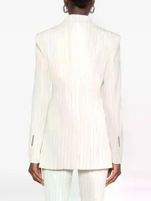 DONDUP Pinstripe-pattern Peaked-lapel Blazer