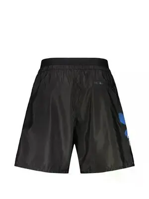 Iceberg Graphic-print Drawstring Swim Shorts
