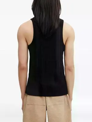 Filling Pieces Logo-embroidered Ribbed Vest