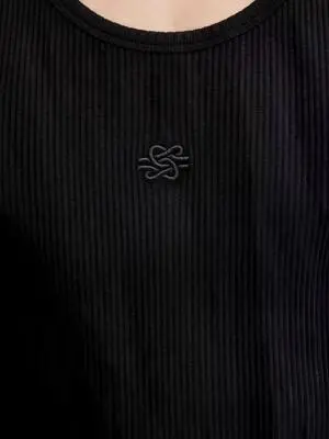 Filling Pieces Logo-embroidered Ribbed Vest