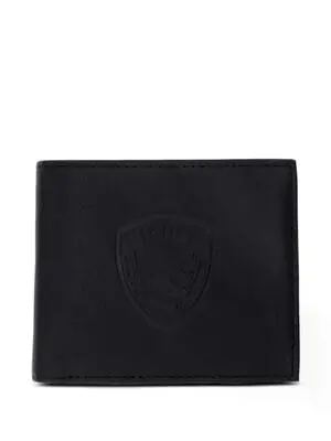 BLAUER. Logo-embossed Bifold Wallet - Black