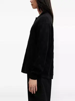 Filling Pieces Rugby Check-pattern Logo-embroidered Sweatshirt