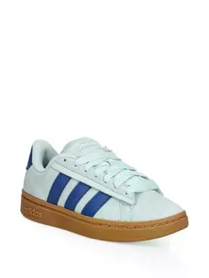 Adidas Grand Court Alpha Logo-patch Sneakers