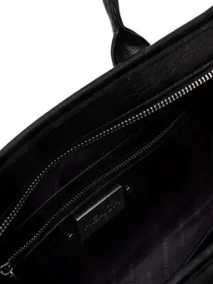 SILVIAN HEACH Crinkled-effect Charm-detail Tote Bag