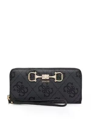 Guess Logo-print Wallet - Grey