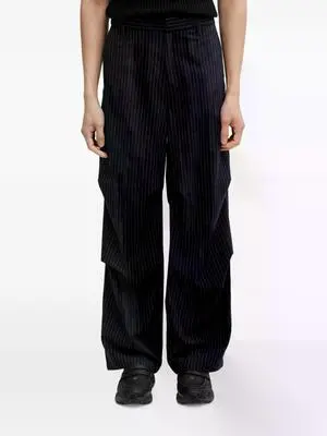 Filling Pieces Pinstripe-pattern Pleated Wide-leg Pants