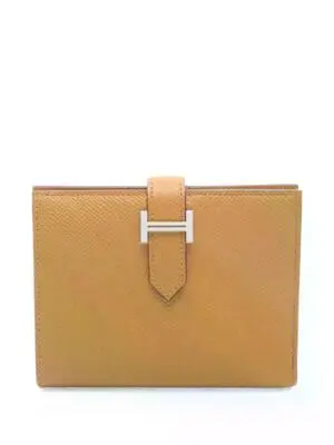 Hermès 2024 Bearn Compact Bi-fold Wallet - Neutrals