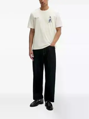 Filling Pieces Bakery Graphic-print T-shirt - Neutrals