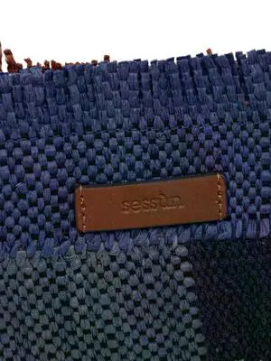 SESSUN Farawa Patchwork Fringed Shoulder Bag