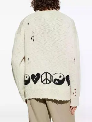 ALLSAINTS Tabua Distressed Cardigan