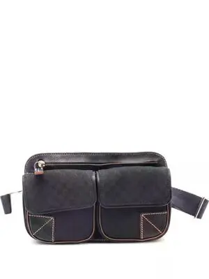 Celine Macadam Belt Bag - Black