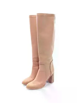Hermès 2010s Leather Knee-length Boots