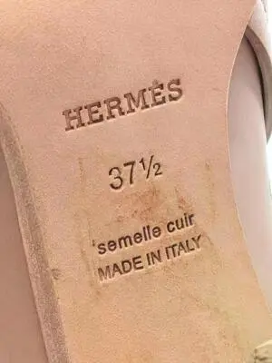 Hermès Leather Knee-high Boots