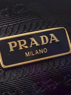 Prada Vit. Daino Leather Shoulder Bag