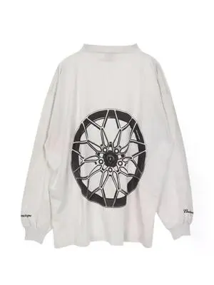 Balenciaga X Automobili Lamborghini Printed T-shirt - Grey