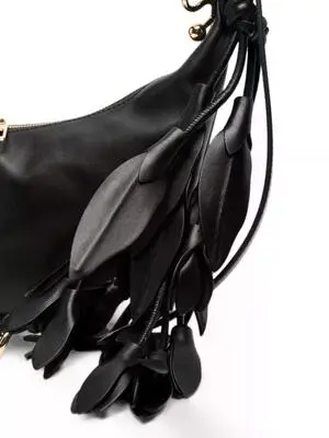 Sportmax Tassel-detail Leather Shoulder Bag