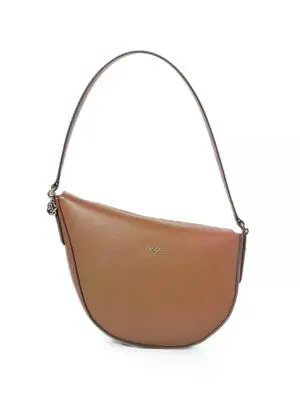BOSS Logo Plaque Shoulder Bag - Neutrals