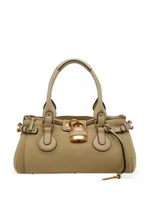 Chloé Paddington Suede Leather Bag - Brown