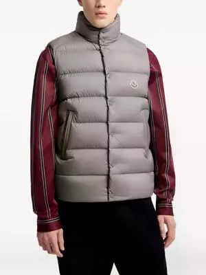 Moncler Tibb Quilted Gilet - Grey