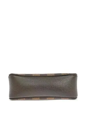 LOUIS VUITTON Damier Trousee Makeup Handbag - Brown