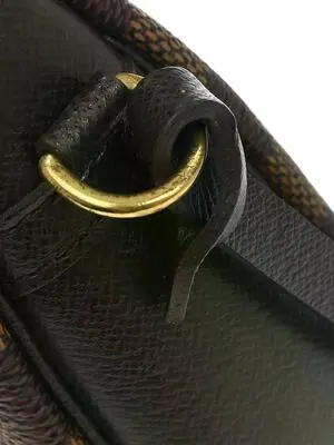 LOUIS VUITTON Damier Ebene Trousses Makeup Handbag