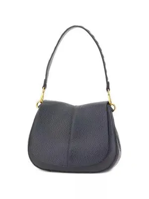 GIANNI CHIARINI Helena Round Leather Shoulder Bag