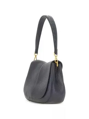 GIANNI CHIARINI Helena Round Leather Shoulder Bag