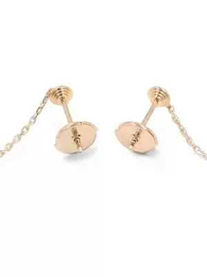Cartier 2010s Amulet Diamond And Opal Earrings