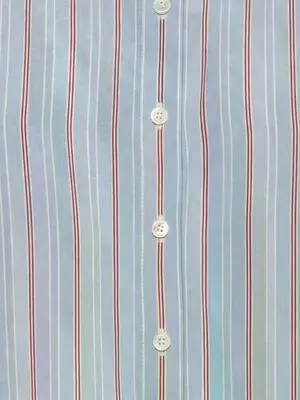 Loro Piana Striped Long Sleeve Blouse