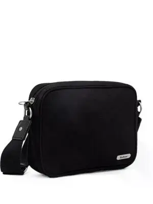 Barbour Olivia Logo-plaque Crossbody Bag - Black